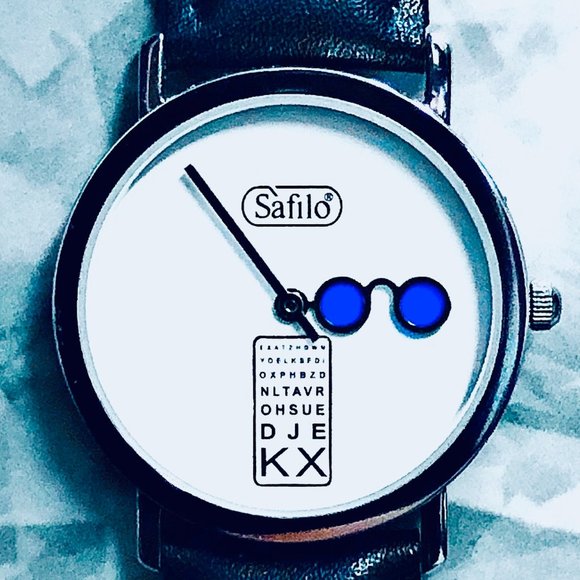 Safilo | Accessories | Safilo Optometrist Eye Chart Eyeglasses Watch ...